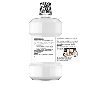 Listerine, Zero Alcohol Mouthwash 24hour Relief for Painful Tooth Sensitivity, fresh mint, 16.9 Fl Oz