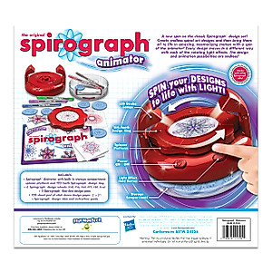 Spirograph - Animator - The Classic Craft and Activity to Make and Bring Countless Amazing Designs to Life - For Ages 8+