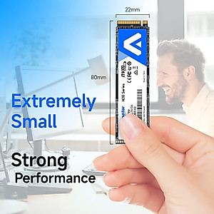 Acclamator NVMe 1TB Read 2500MB/s PCle 3.0x4, M.2 2280, Internal Solid State Drive, Storage for PC, Laptops, Gaming and More, N20