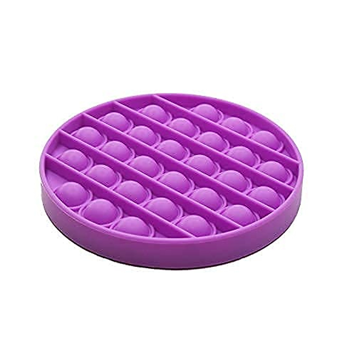 RadBizz Push Pop Bubble Fidget Sensory Toy - for Autism, Stress, Anxiety - Kids and Adults (Purple)