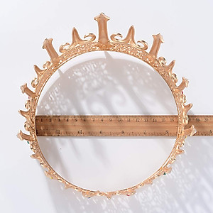 Eseres Gold King Crown for Men Adult's Costume Crowns Prom Crown for Birthday