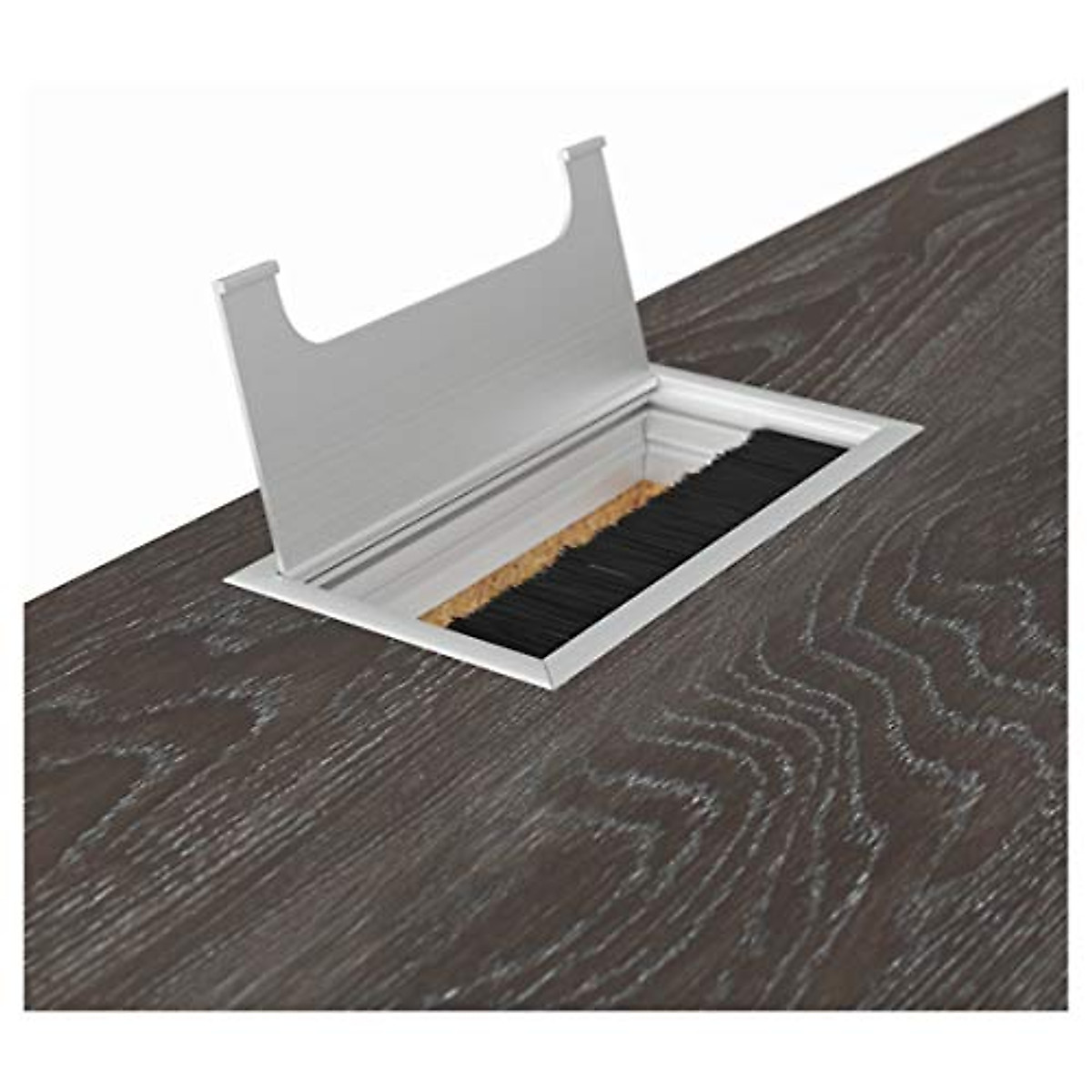 Signature Design by Ashley Dorrinson Modern Farmhouse 47" Home Office Writing Desk, Gray & White