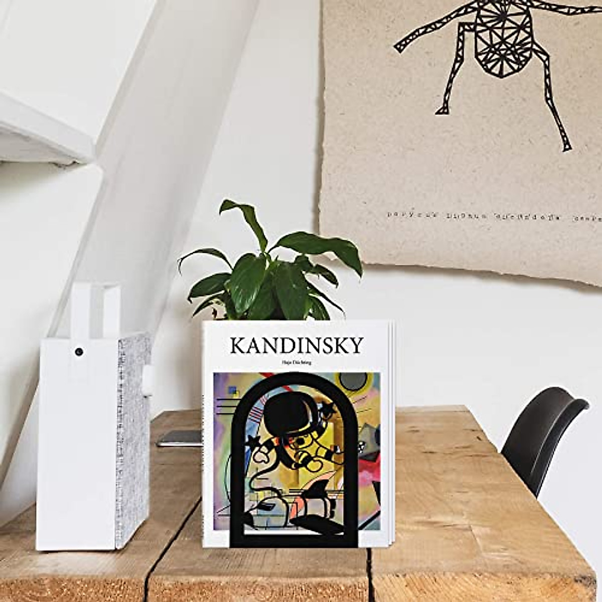 Book Ends, Bookends for Shelves, Book Holders for Office Kitchen Home Decorative,Bookends for Heavy Books,Metal Planet Bookends Black,Non Skid Book Stoppers