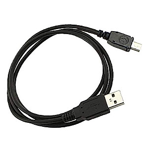 UpBright Mini USB Cable PC Laptop Data Cord for Brother LB3602 LB3601-001 PocketJet 7 6 3 Plus PJ722 PJ723 PJ762 PJ763 PJ773 PJ622 PJ623 PJ662 PJ663 PJ673 PJ522 PJ523 PJ563 BT Pentax PT-A4211 Printer