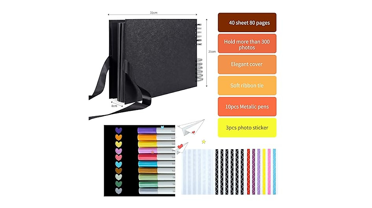 bemece Scrapbook - Extra Large DIY Photo Album