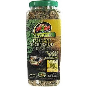 Zoo Med Natural Tortoise Food, 15-Ounce, Forest