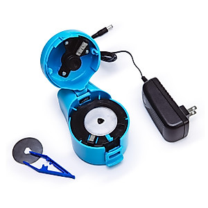 TrueCut TrueSharp 2 Power Sharpener, Fast and Easy to Use Rotary Cutter Blade Sharpener, Sharpen 28mm, 45mm and 60 mm Blades, Diamond Grit Blade Sharpening Tool, Quilting and Sewing Supplies