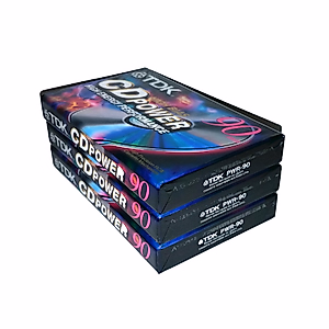 TDK 3 Pack High Bias IEC II Blank Audio Cassettes