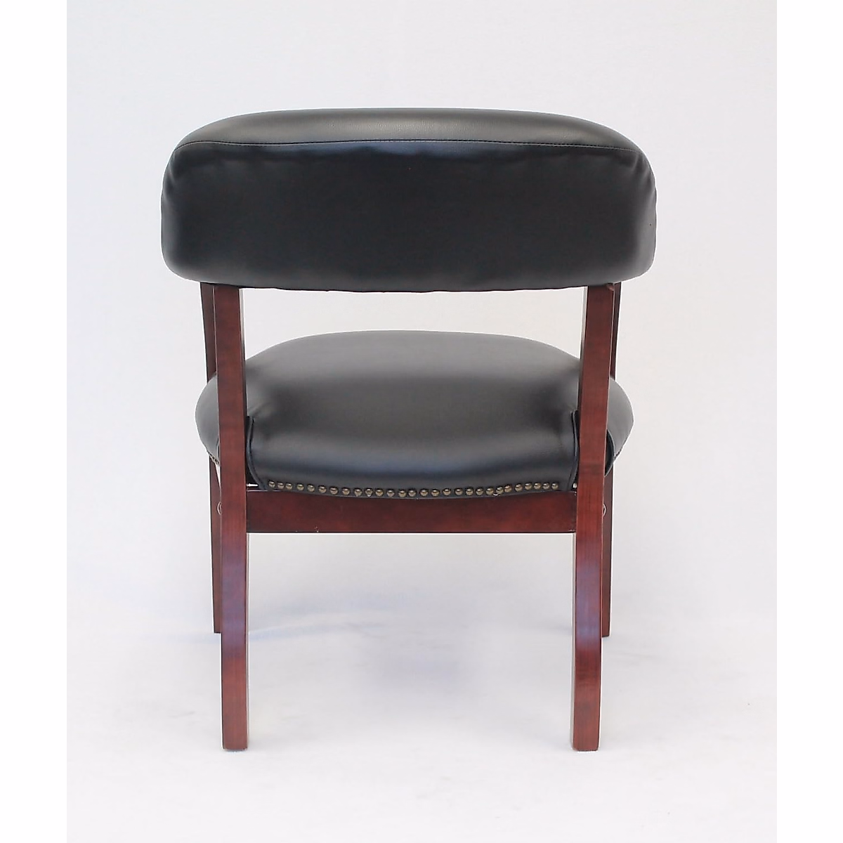 Boss Captain’s Chair In Black Vinyl