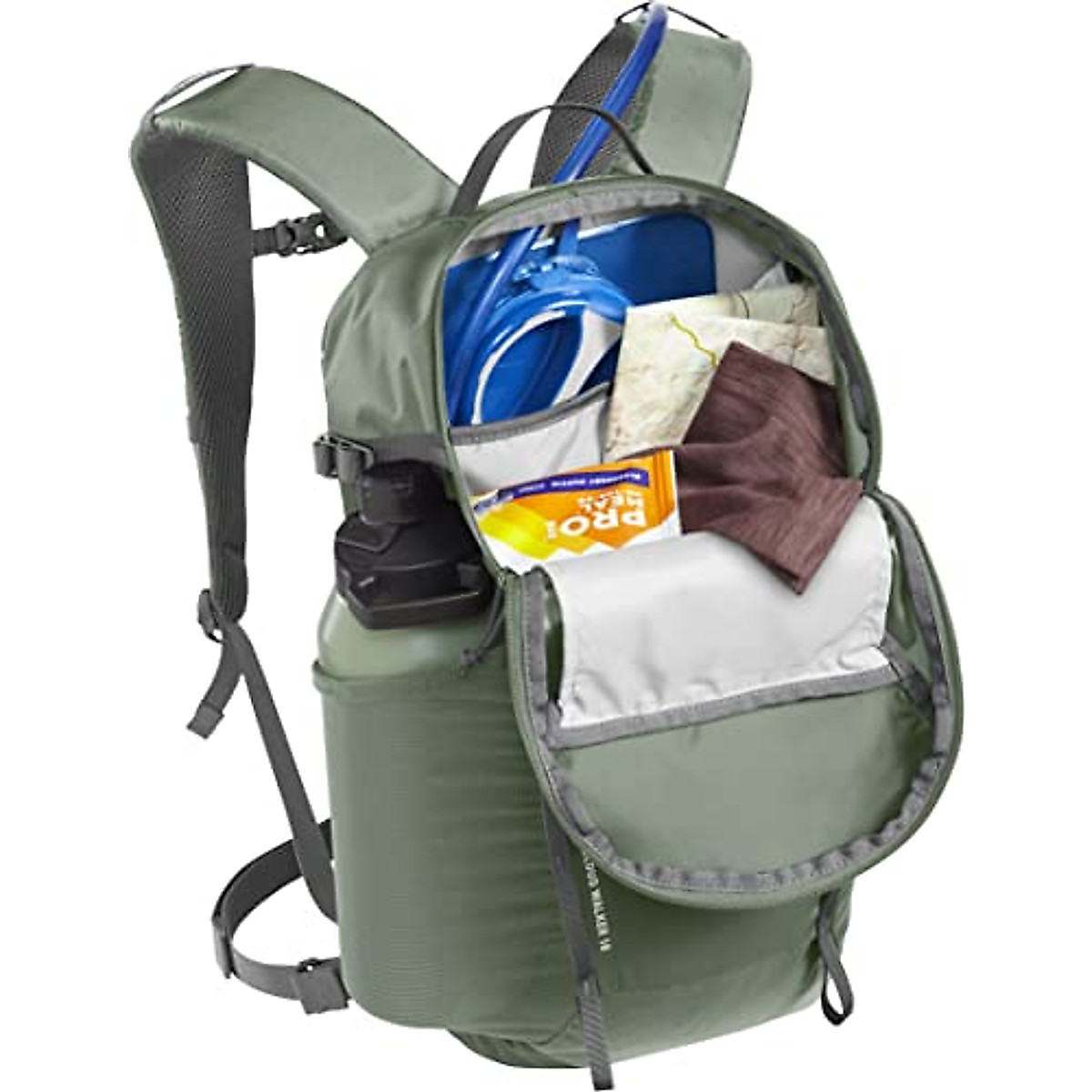 CamelBak Cloud Walker 18 Hiking Hydration Pack, 70oz, Matte Green