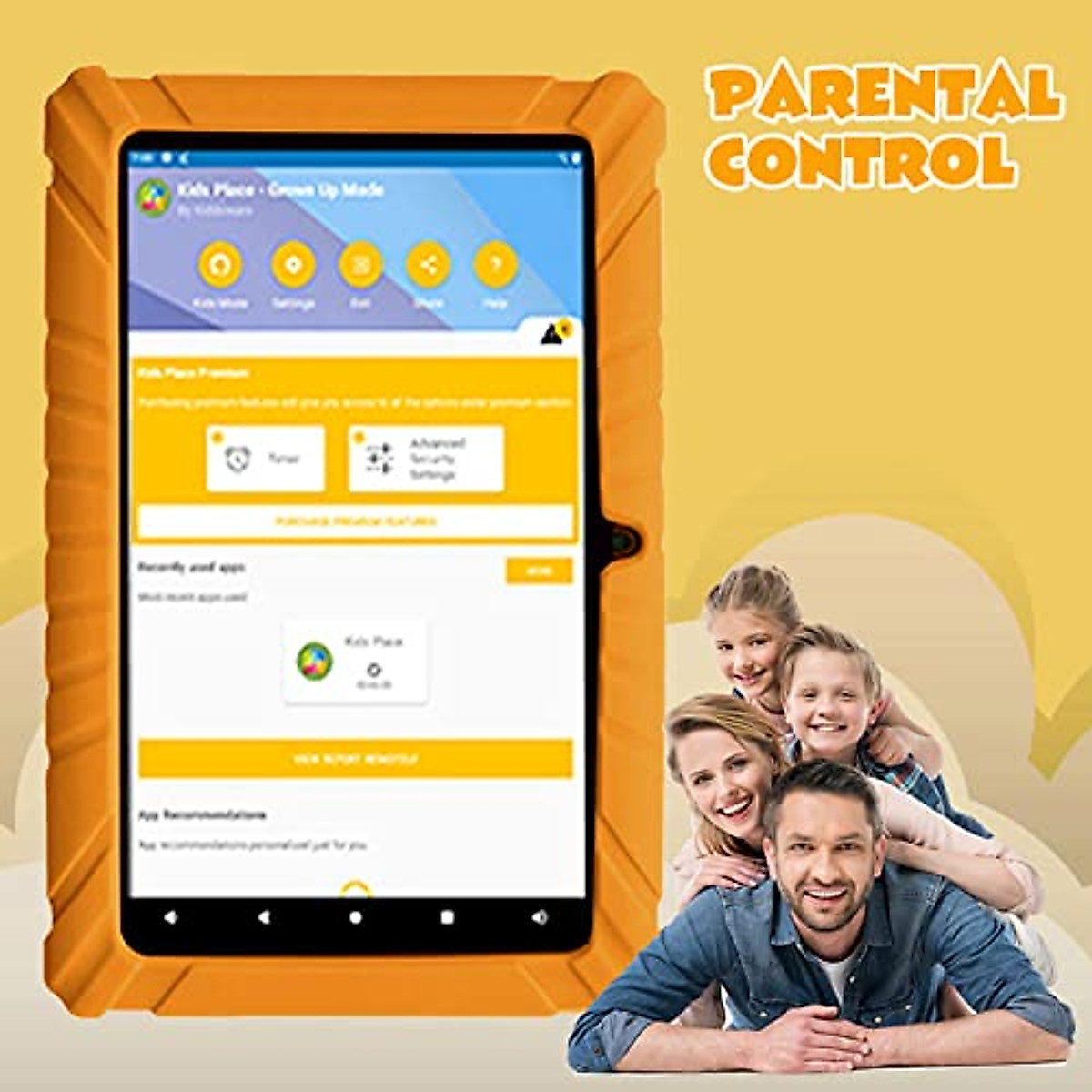 Contixo V8 Tablet for Kids and H1-Fox Kid's Fleece Headphones (Fox ...