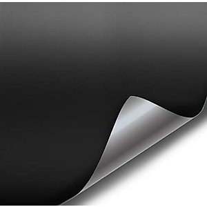VViViD Matte Black Vinyl Wrap Adhesive Film Air Release Decal Sheet (1.4ft x 5ft)