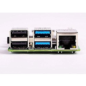 Raspberry Pi 4 Computer Model B 8GB Single Board Computer Suitable for Building Mini PC/Smart Robot/Game Console/Workstation/Media Center/Etc.
