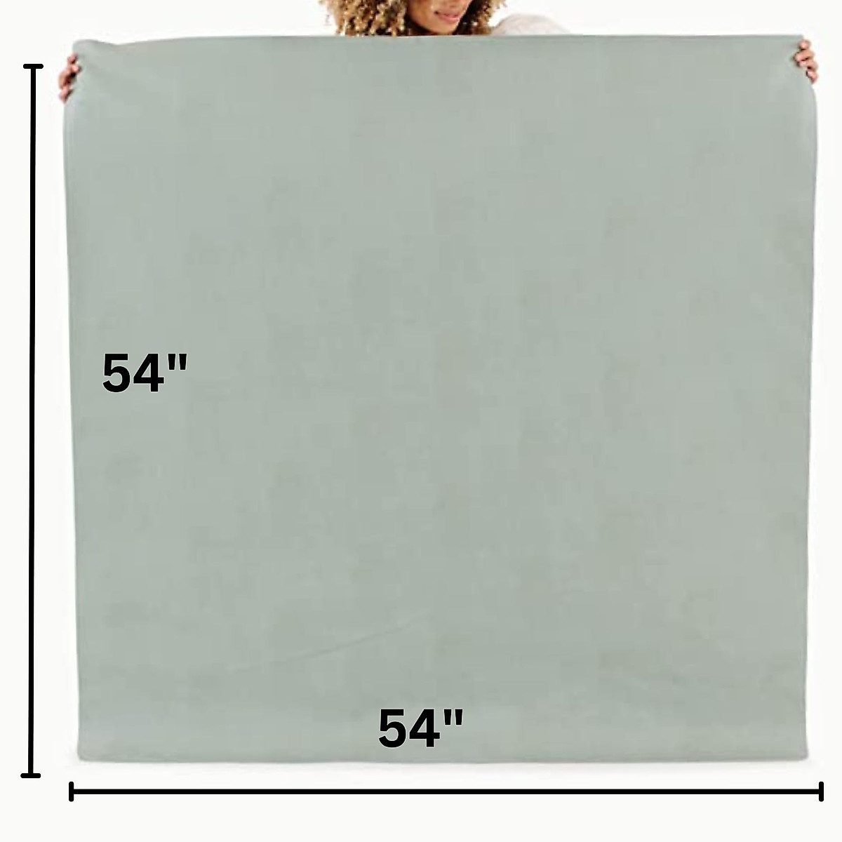 Uniklook Vegan Leather Mat Multipurpose Playmat Kids Infant Picnic Blanket - Waterproof Baby Splat mat for High Chair Sand Proof Beach Blanket Indoor Outdoor (Sage+Dawn Blue)