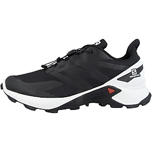 SALOMON Men's Calzado Bajo Supercross Blast Trail Running Shoes, Black/Black, 10.5 UK