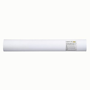RUSPEPA White Kraft Paper Roll - 48 inches x 100 feet - Recyclable Paper Perfect for Wrapping, Craft, Packing, Floor Covering, Dunnage, Parcel, Table Runner