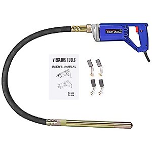 Seeutek Hand Held Concrete Vibrator 1500W Electric Vibrator 13000 Vibrations per Minute