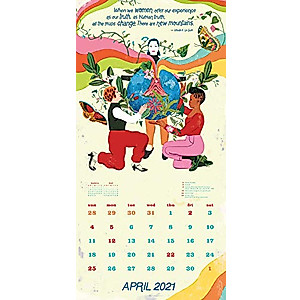 The Future Is Female Wall Calendar 2021: A Year of Art and Activism