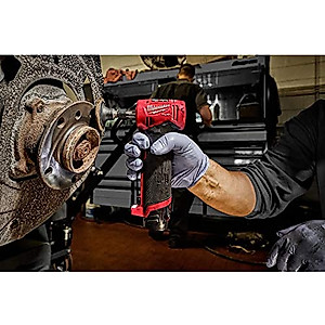 Milwaukee M12 FUEL 12V Lithium-Ion Brushless Cordless 1/4 in. Right Angle Die Grinder (Tool-Only) + Accessory