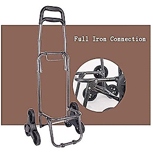 Shopping Trolley on Wheels Multi Function Shopping Cart Fashion Car Portable Folding Truck Durable Anti-Slip Weight-Enhanced Storage Hand Trucks,Blue,90Cm ,