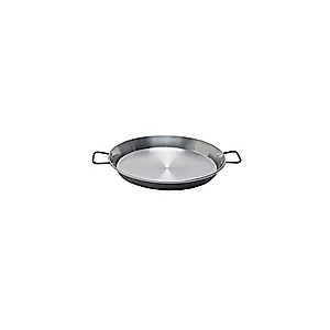 Garcima 18-Inch Pata Negra Restaurant Grade Paella Pan, 45cm