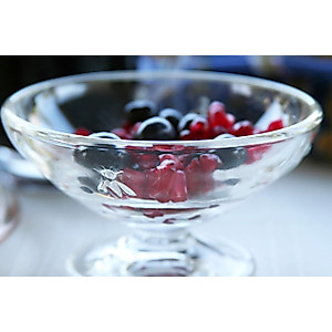 La Rochere Set Of 6, 6.5-ounce Napoleon Bee Ice Cream Dishes