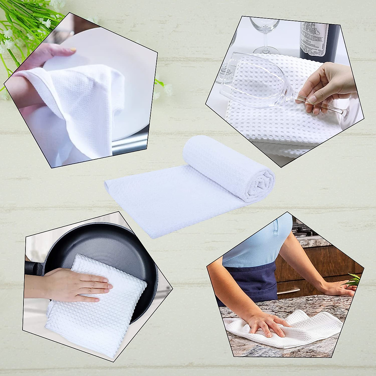 TSOTMO Gaga Gift Gaga Everything is Sweeter in Gaga’s Kitchen Grandma Kitchen Towel Dish Towel (Sweeter GAGA)