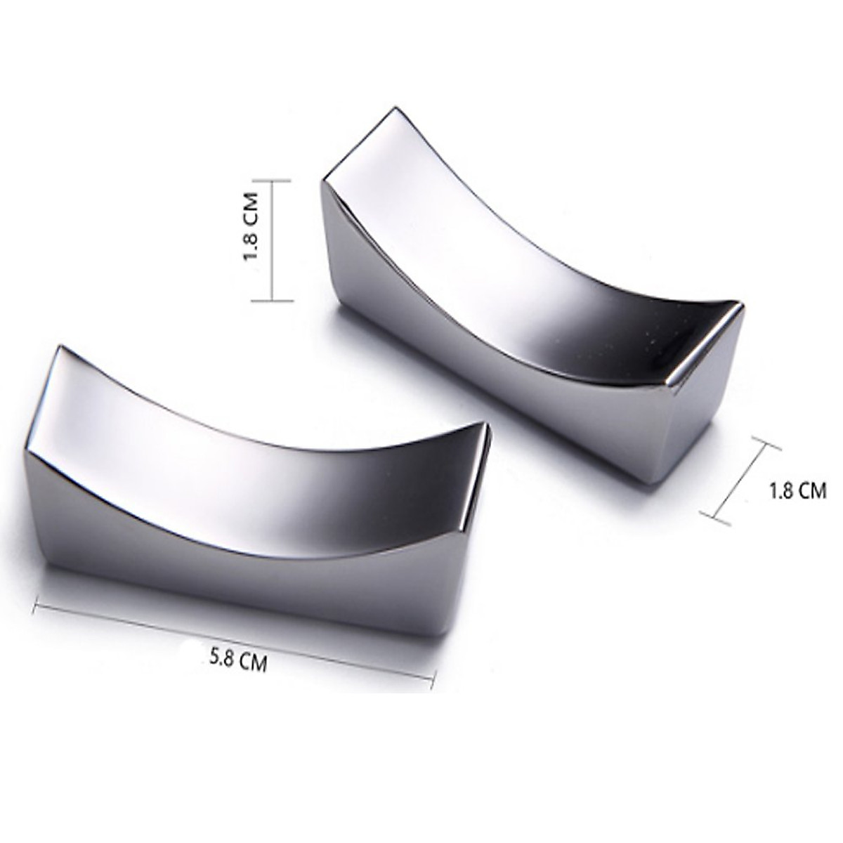 Cucumis Stainless Steel Hotel Table Creation Household Tableware Rack with Chopstick Stand, Rest Rack, Spoon, Fork, and Knife Holder - Set of 3