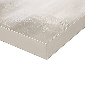 Madison Park Wall Art Living Room Décor - Embellished Hand Painted Canvas, Home Accent Glitter Abstract Bathroom Decoration Ready to Hang Painting for Bedroom, 15" W x 35" H x 1.5" D, Taupe 3 Piece