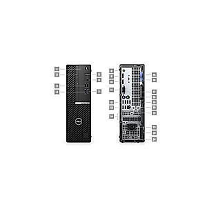 Dell OptiPlex 7000 7090 SFF Small Form Factor Desktop (2021) | Core i7-512GB SSD - 16GB RAM | 8 Cores @ 4.8 GHz - 10th Gen CPU