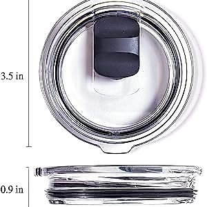 (Pack of 2) Premium 20 oz Tumbler Lid Yeti Lids 20 oz Replacement Lid Magnetic Slider Yeti Rambler Yeti Rambler 20 oz