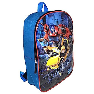 Transformers 15" Backpack Optimus Prime Bumblebee Autobots Boys Kids School Bag