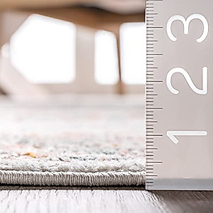 nuLOOM Helios Distressed Area Rug, 10' x 14', Beige