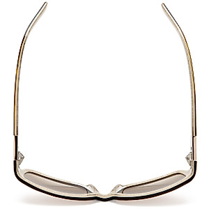 Kate Spade New York Women's Lulu Rectangular Sunglasses, Tortoise Gold Frame/Brown Gradient Lens, 54 mm