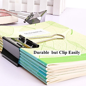 Upgrade Extra Large Binder Clips 2.4 Inch Length for Office (8 Pcs)