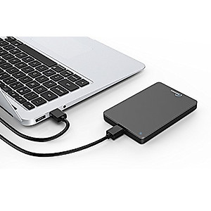 Sonnics 320GB Dark Grey External Portable Hard Drive USB 3.0 Super Fast Transfer Speed for use with Windows PC, Apple Mac, Smart tv, Xbox ONE & PS4