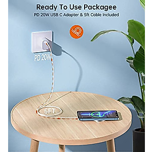 Magnetic Wireless Charger, Fast Charging Pad 15W Max with PD 20W USB C Charger Adapter, Compatible with-Mag-Safe Wireless Charger for iPhone 14/13/13 Mini/13Pro/13Pro max/iPhone 12/12 Mini/12Pro max