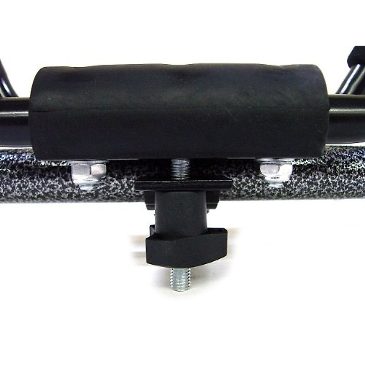 TMS Kayak Roof Racks for 2 Kayaks - Dual Universal Fit Carriers Include Two Sets of Straps for Cars, Trucks and SUVs - Easy to Mount J-Bar Style Carriers for Kayaks Canoes Paddleboards and Surfboards