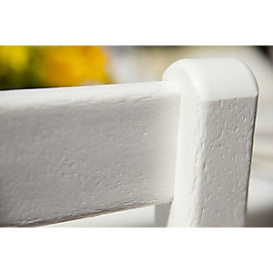 Trex Outdoor Furniture Monterey Bay Counter Side Chair, Classic White