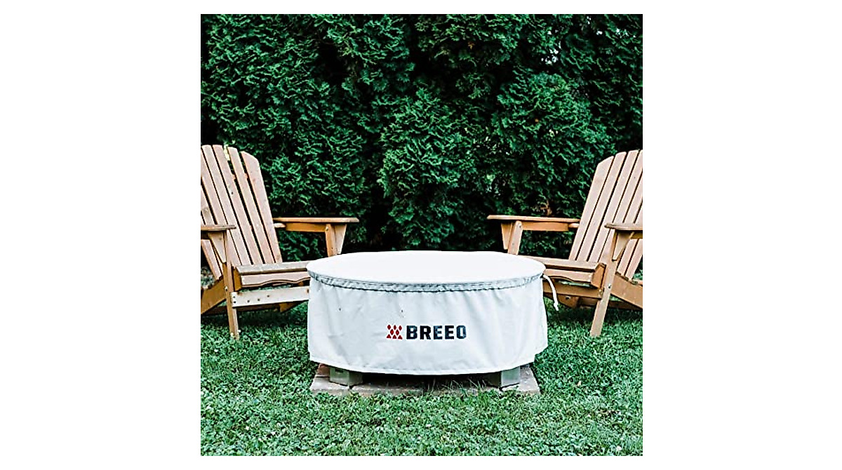 Breeo X Series Fire Pit Cover X24 | Marine Grade Water Resistance