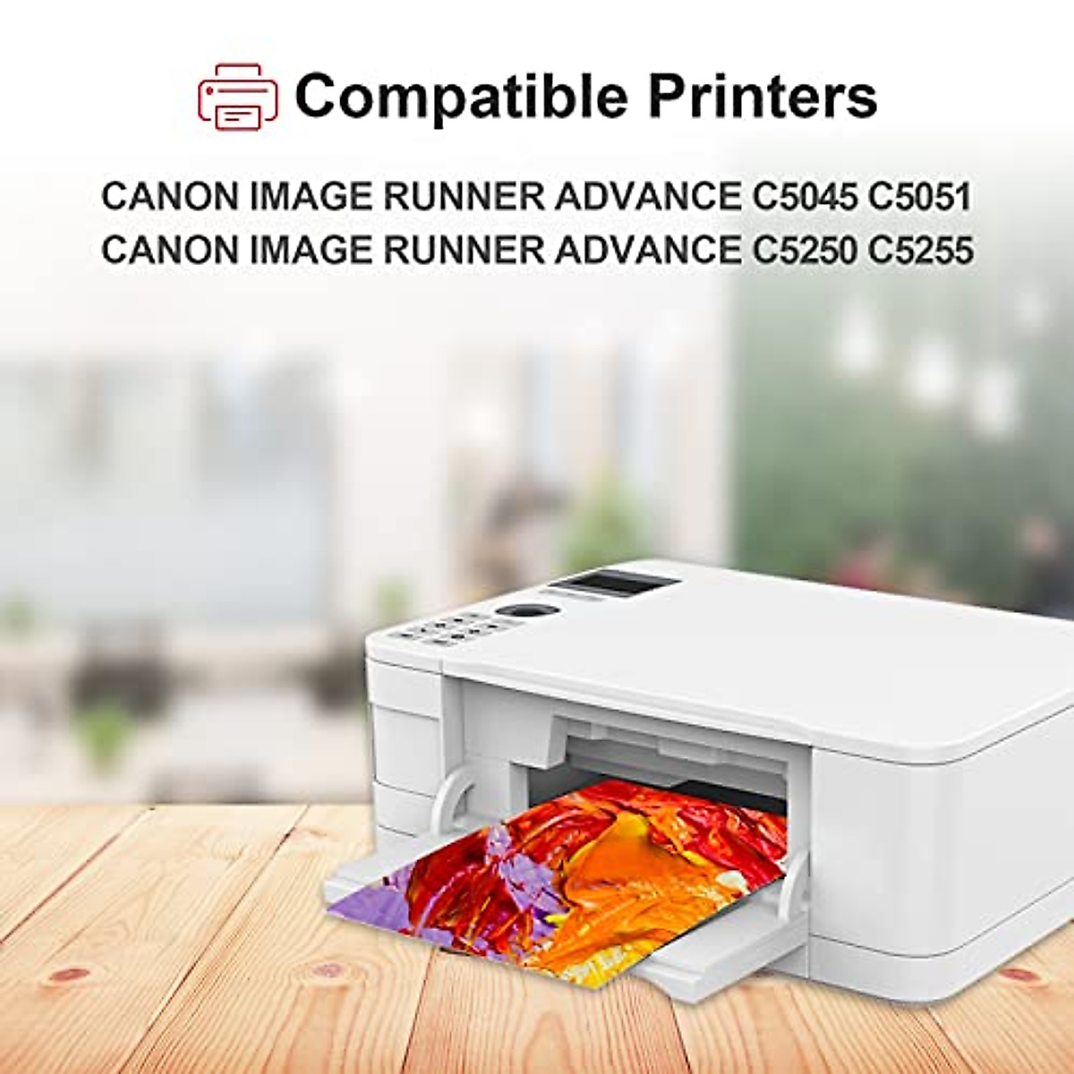 GPR-30 Black Toner Cartridge Compatible for Canon GPR30 2789B003AA for ImageRunner Advance C5045 C5051 C5250 C5255 Printer