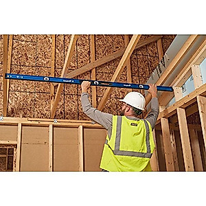 EMPIRE LEVEL, E55.72, 72" TRUE BLUE I-BEAM LEVEL
