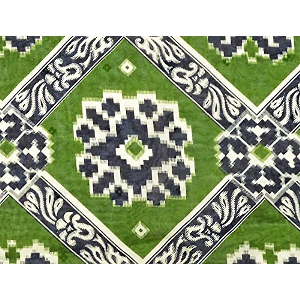 Peegli Cream Vintage Saree Floral Printed Dress Material Georgette Recycled Fabric Sari