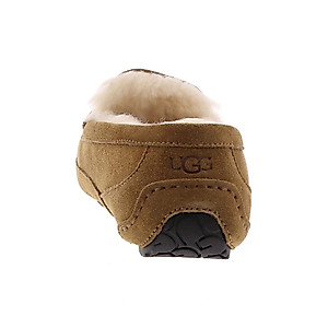 UGG Unisex-Child Ascot Slipper, Chestnut Suede, 6