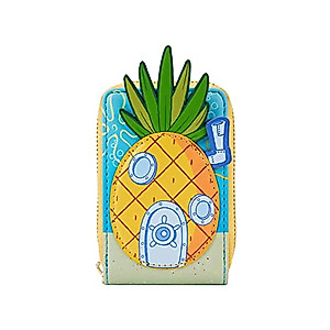 Loungefly Spongebob Squarepants Pineapple House Accordion Wallet