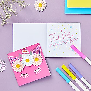 48 Pack Colorful Blank Books, Bulk, Mini Notebooks for Kids, Small Notepads Journals for Drawing, Writing (6 Colors, 4x4 In)