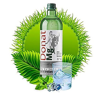 Natural Magnesium Water - 1000mg Magnesium in 1000ml ''Donat Mg'' Bulk Pack 6x1L