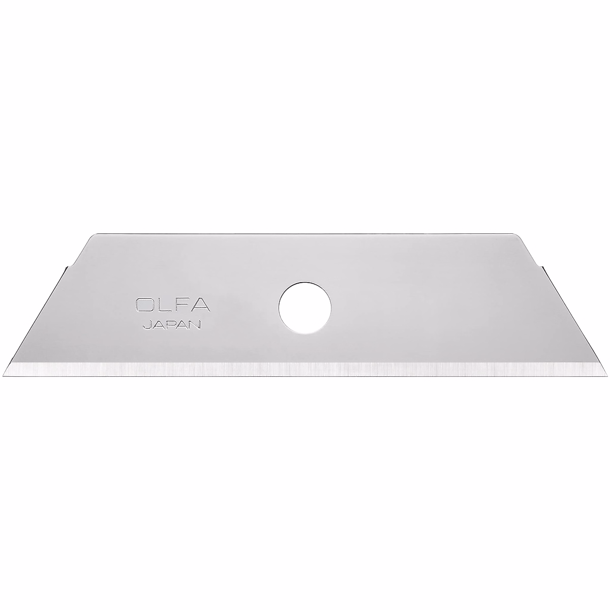 OLFA Dual Edge Safety Knife Blades, 50 Blades (SKB-2/50B) - Trapezoid Shaped Dual-Side Carbon Steel Utility Knife & Safety Cutter Replacement Blades, Fits OLFA SK-4, SK-9, & UTC-1 Knives
