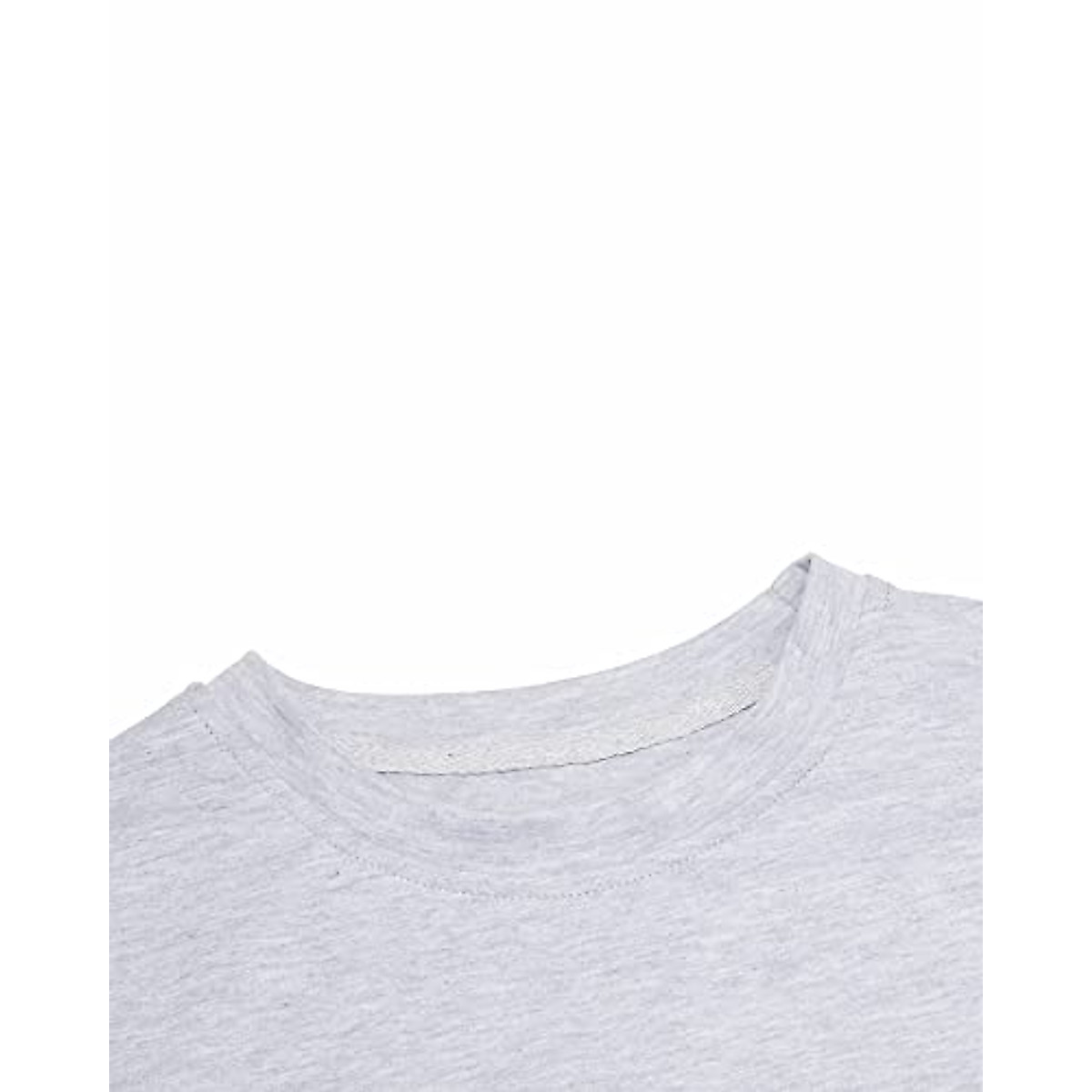 Odsufo Oversized Tshirts Shirts for Women,Half Sleeve Casual Summer Tops Crewneck Tunic Tees White XL