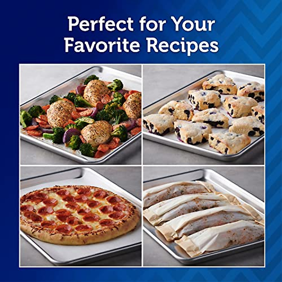 Reynolds Kitchens Parchment Paper Flat Sheets, 12x16 Inches, 100 Count